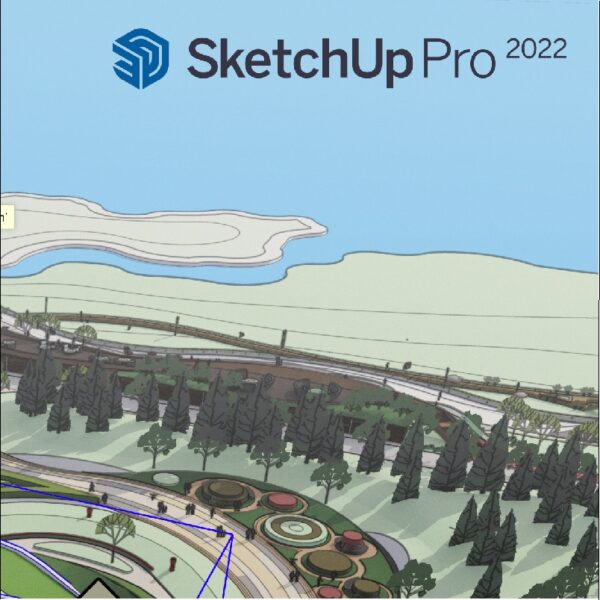 3D en 2D tekenprogramma SketchUp, eenvoudig en gebruiksvriendelijk.